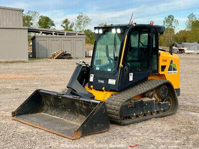 2022 JCB 300T Compact Skid Steer Crawler Track Loader Tractor Aux Cab ...