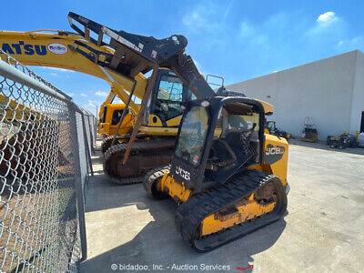 2012 JCB 320T Skid Steer Track Loader Crawler Aux Hyd Forks Diesel ...