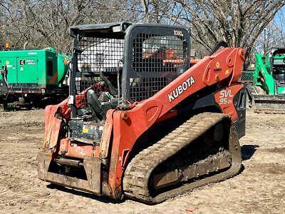 2018 Kubota SVL95-2 Skid Steer Track Loader Crawler Aux Hyd Diesel For ...