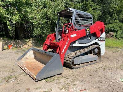 2017 Takeuchi TL10V-2 Skid Steer Track Loader Crawler High Flow Aux Hyd ...