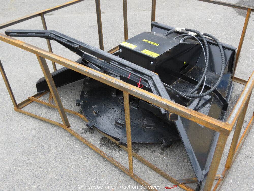 Topcat SSDFM60 60" Disc Mulcher Hydraulic Skid Steer Attachment bidadoo ...