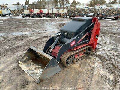 2017 Toro Dingo TX 525 Narrow Ride On Utility Skid Steer Loader Kubota ...