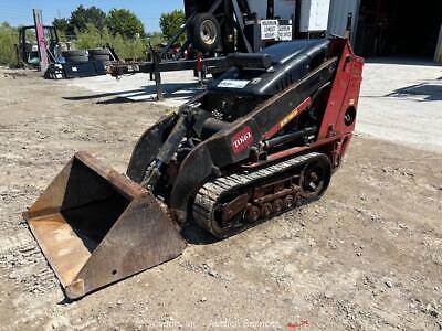 2017 Toro Dingo TX427 Walk Behind Mini Skid Steer Track Loader Bucket ...