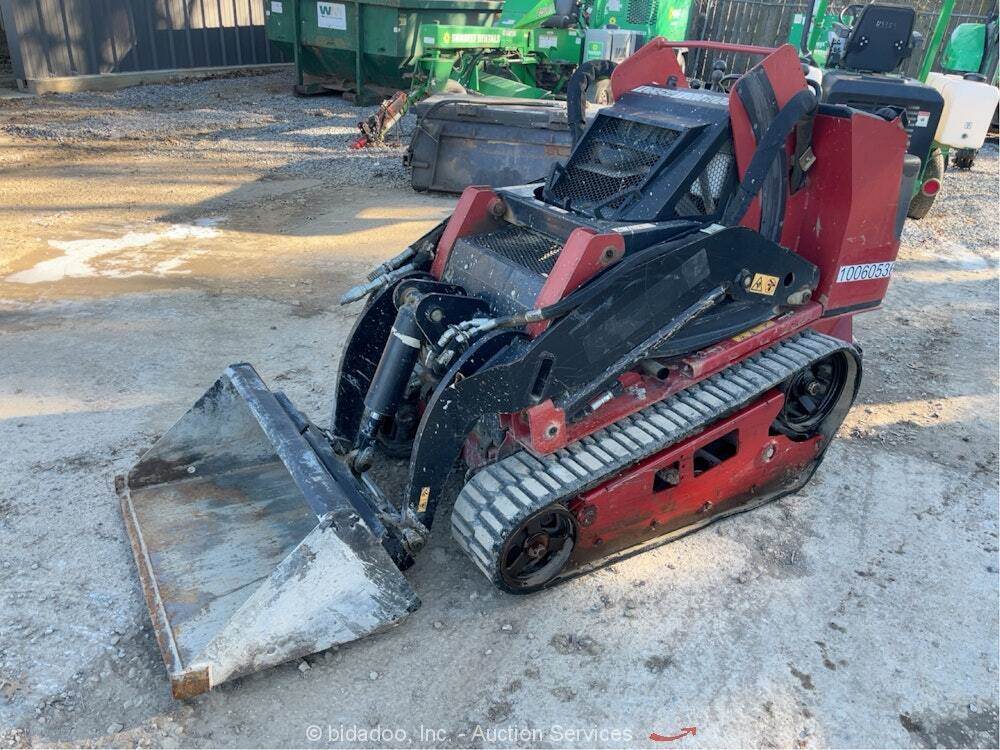 2018 Toro TX 1000 Stand On Skid Steer Track Loader Crawler Dingo Aux ...