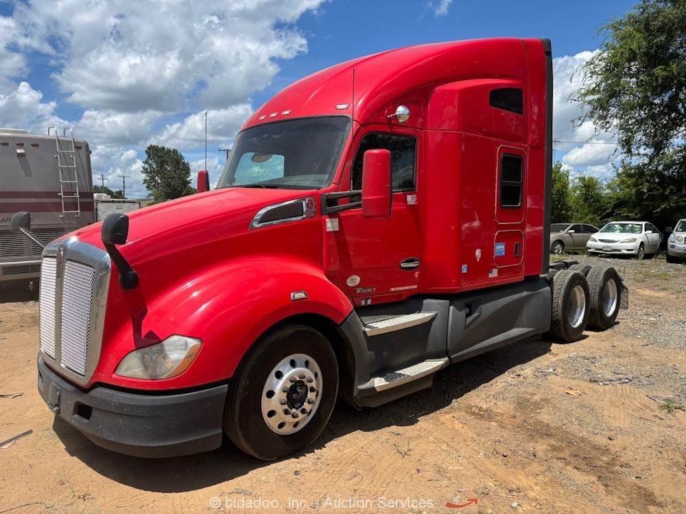 2020 Kenworth T680 T/A High Roof Sleeper Truck Tractor Cummins X15 A/T ...