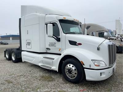 2019 Peterbilt 579 T/A Sleeper Cab Semi Truck Tractor MX-13 A/T bidadoo ...