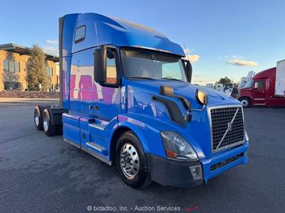 2015 Volvo VNL670 T/A High Roof Sleeper Semi Truck Tractor D13J455 A/T ...