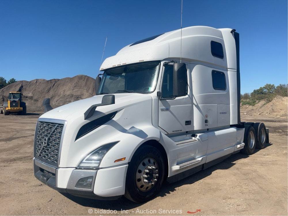 2021 Volvo VNL 860 T/A Sleeper Semi Truck Tractor D13 Diesel APU A/T A ...