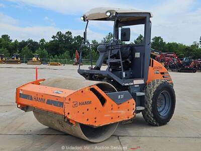 2018 Hamm H7I 66" Smooth Single Drum Vibratory Ride On Roller Compactor ...