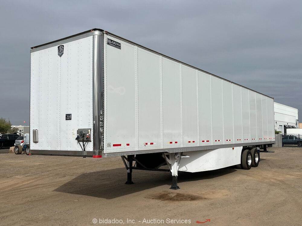 2023 Atro Remolques 53' T/A Dry Van Enclosed Delivery Cargo Box Trailer ...