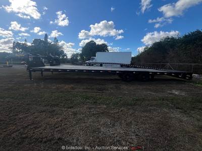 2025 Big Tex 22GN 40' T/A Gooseneck Flatbed Mega Ramp Utility Trailer ...