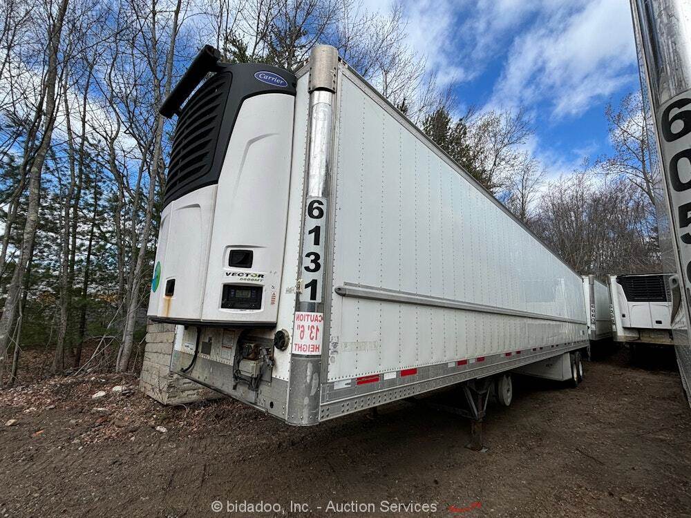 2018 CIMC 1RMR50.5 53' T/A Refrigerated Dry Van Trailer Carrier Reefer ...
