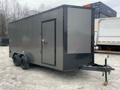 2024 Fast Cargo 7x16TA 16' T/A Enclosed Cargo Utility Delivery Trailer ...