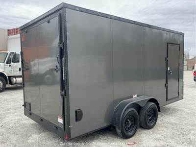 2024 Fast Cargo 7x16TA 16' T/A Enclosed Cargo Utility Delivery Trailer ...