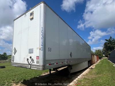 2015 Hyundai VC2530152-JS Sliding T/A 53' Dry Van Transport Box Trailer ...