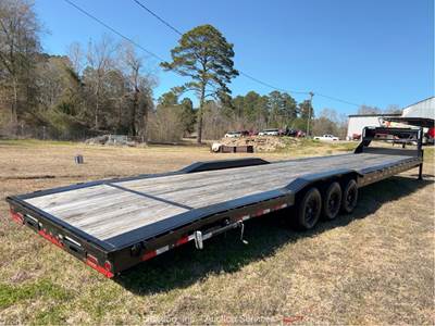 2025 Load Trail GC21 40' Gooseneck Flatbed Car Hauler Trailer Tri/Axle ...