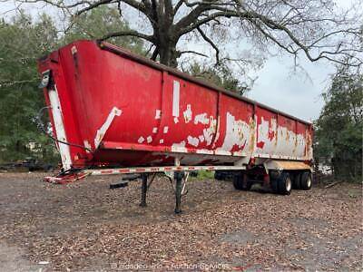 2014 Mac T/A Steel Hydraulic Frame End Dump Grain Aggregate Trailer For ...