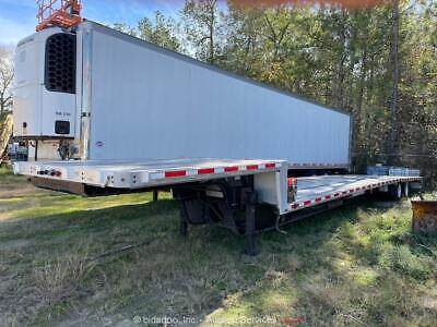 2018 Trail King TK80ACS-34 53' Step Deck T/A Trailer Semi Aluminum Deck ...
