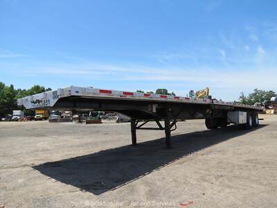 2016 Transcraft Eagle II 53' T/A Equipment Utility Flatbed Semi Trailer ...