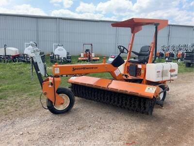 2018 Laymor SM300 8' Towable Ride-On Broom Street Sweeper Kubota Diesel ...
