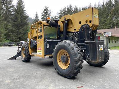 2007 Caterpillar TL1055 55' 10k Telescopic Reach Forklift Telehandler ...