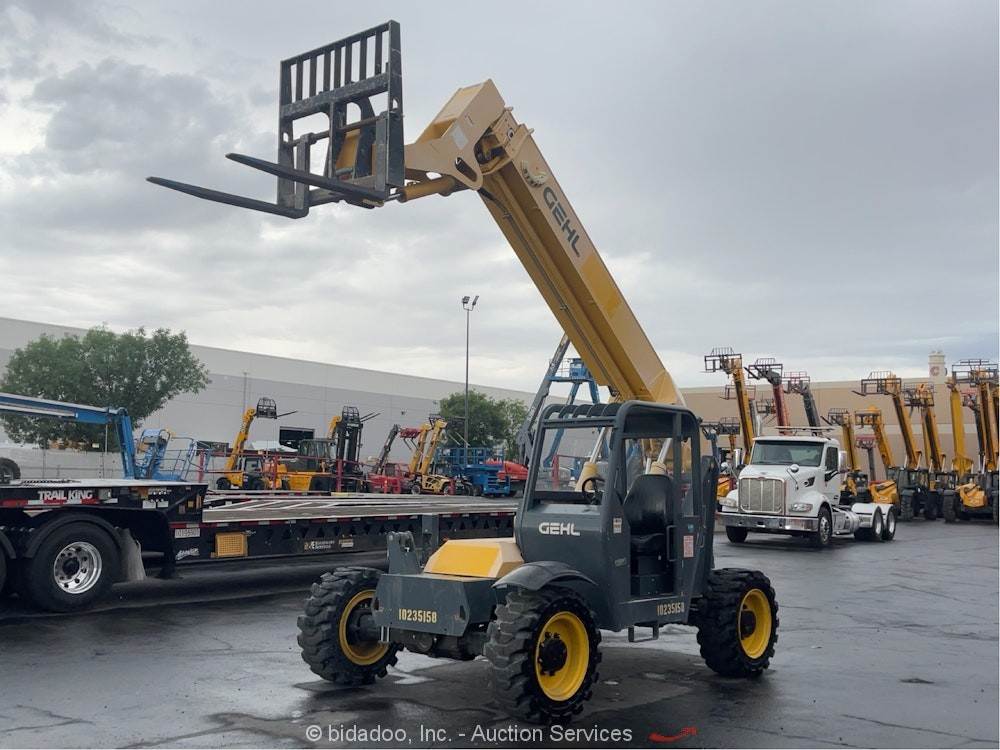 2018 Gehl RS6-34 34' 6,000 lbs Telescopic Reach Forklift Telehandler ...