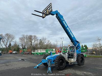2013 Genie GTH-1056 56' 10,000 lb Telescopic Reach Forklift Telehandler ...
