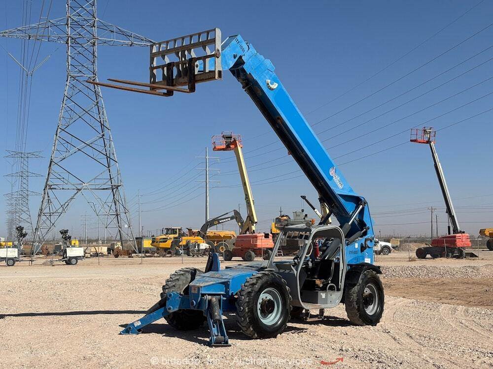 2013 Genie GTH-1056 56' 10,000 LBS Telescopic Reach Forklift ...