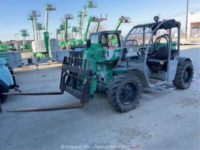 2014 Genie GTH-5519 19' 5.5K Telescopic Reach Forklift Aux Hyd -Repair ...