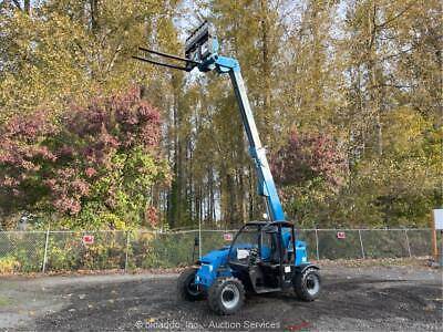 2017 Genie GTH-5519 19' 5,500 lbs Telescopic Reach Forklift Telehandler ...
