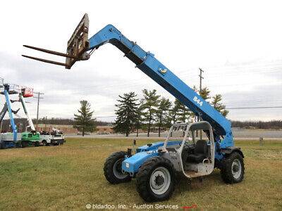 2013 Genie GTH-844 44' 8,000 lbs Telescopic Reach Forklift Telehandler ...