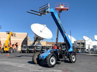 2015 Genie GTH844 44' 8K 4x4 Telescopic Reach Forklift Telehandler For ...