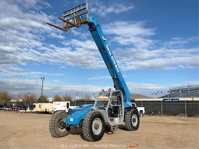 2013 Genie GTH-844 44' 8,000 lbs Telescopic Reach Forklift Telehandler ...
