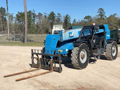 2016 Genie GTH844 8,000 lbs 44' Telescopic Reach Forklift Telehandler ...
