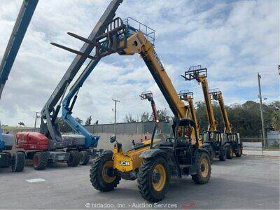 2015 JCB 506-36 36' 6,000 lbs Telescopic Reach Forklift Telehandler 6k ...
