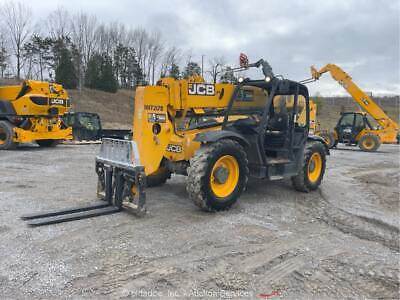 2015 JCB 506-36 36' 6,000 lb Telescopic Reach Forklift Telehandler For ...