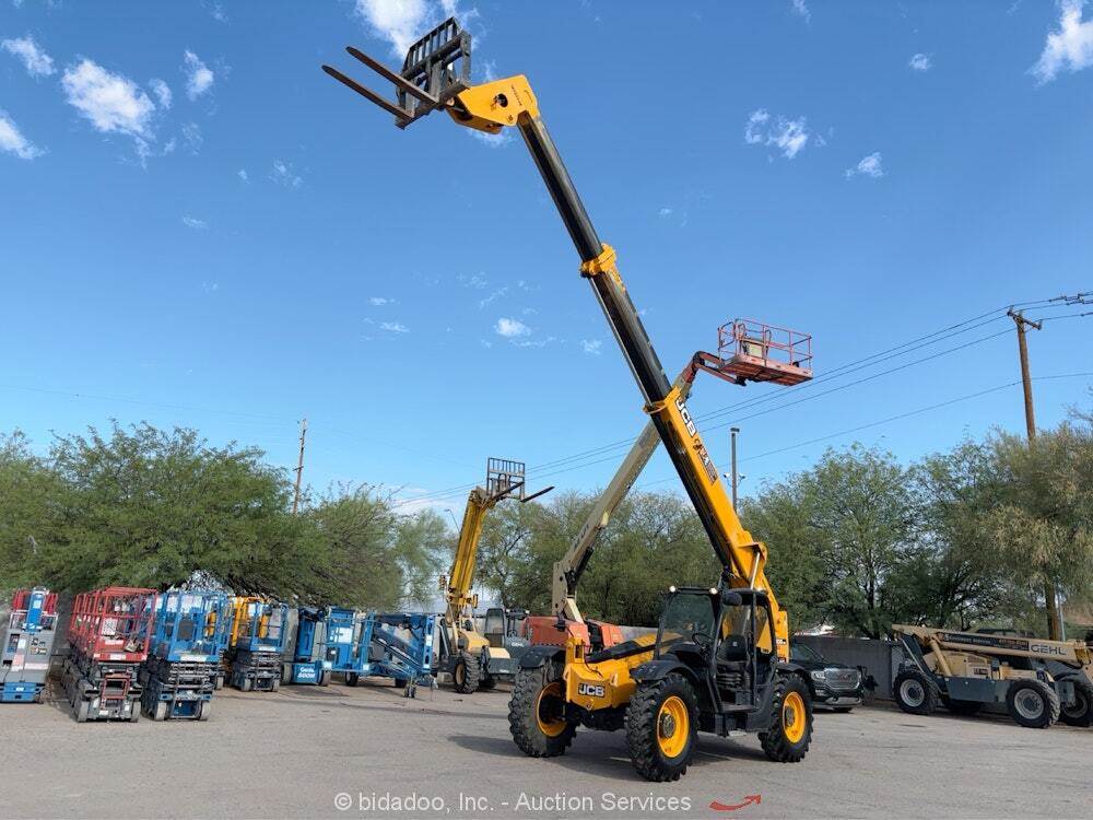 2018 JCB 506-36 36' 6,000 lbs Telescopic Reach Forklift Telehandler ...
