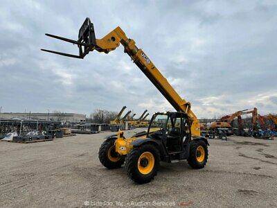 2016 JCB 507-42 42' 7,000 lbs Telescopic Reach Forklift Telehandler For ...