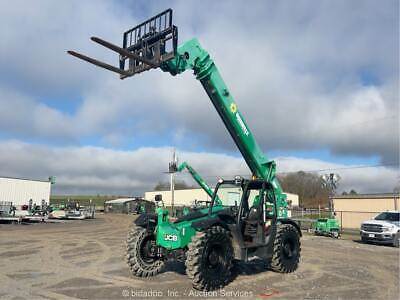 2018 JCB 507-42 42' 7,000 lbs Telescopic Reach Forklift Telehandler For ...