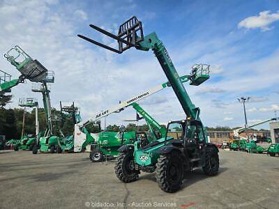 2015 JCB 509-42 9K 42' 4WD Telescopic Reach Forklift Telehandler Aux ...