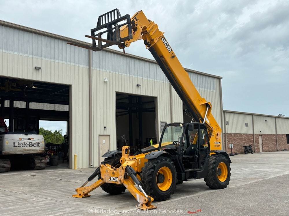 2017 JCB 510-56 56' 10,000 lbs Telescopic Reach Forklift Telehandler ...