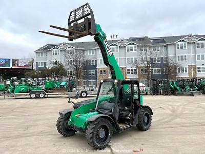 2015 JCB 525-60 20' 5,500 lbs Telescopic Reach Forklift Telehandler For ...