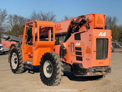 2017 JLG Skytrak 8042 8K Telescopic Reach Forklift Telehandler Aux Hyd ...