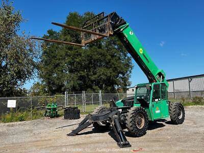 2014 JLG G12-55A 55' 12K Telescopic Reach Forklift Telehandler Cab Heat ...