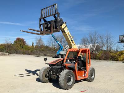 2017 JLG G5-18A 5,500 lbs Telescopic Reach Forklift Telehandler Aux For ...
