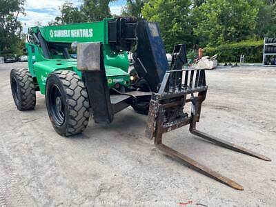 2016 Skytrak 10042 10,000 lbs Telescopic Reach Forklift Telehandler Aux ...