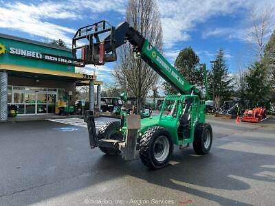 2015 Skytrak 10054 54' 10K Telescopic Reach Forklift Telehandler ...