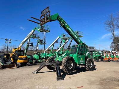 2015 Skytrak 10054 54' 10k Telescopic Reach Forklift Telehandler Cab ...