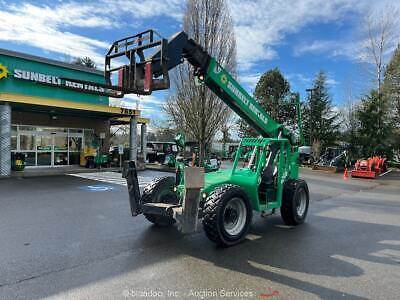 2015 Skytrak 10054 54' 10K Telescopic Reach Forklift Telehandler ...
