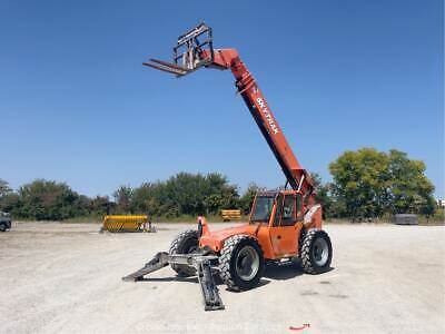 2015 Skytrak 10054 54' 10k Telescopic Reach Forklift Telehandler Cab ...